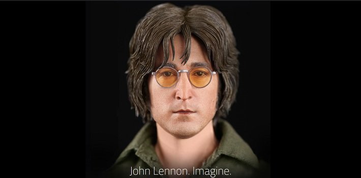 John Lennon : une nouvelle figurine ultra fine signée Molecule8 ! - La ...